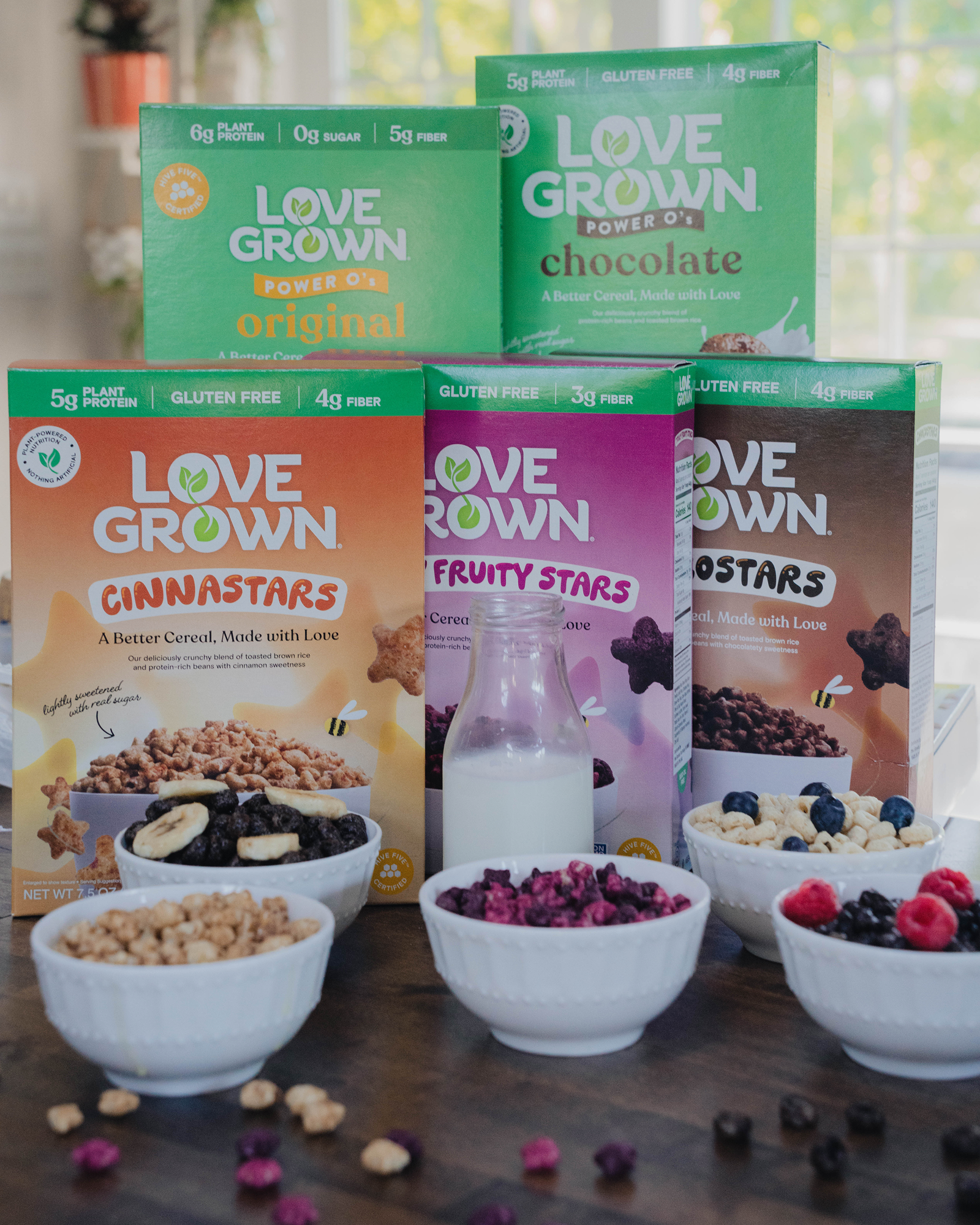 Love Grown Clean Label Certified Gluten-Free Cereals – Love Grown, Inc