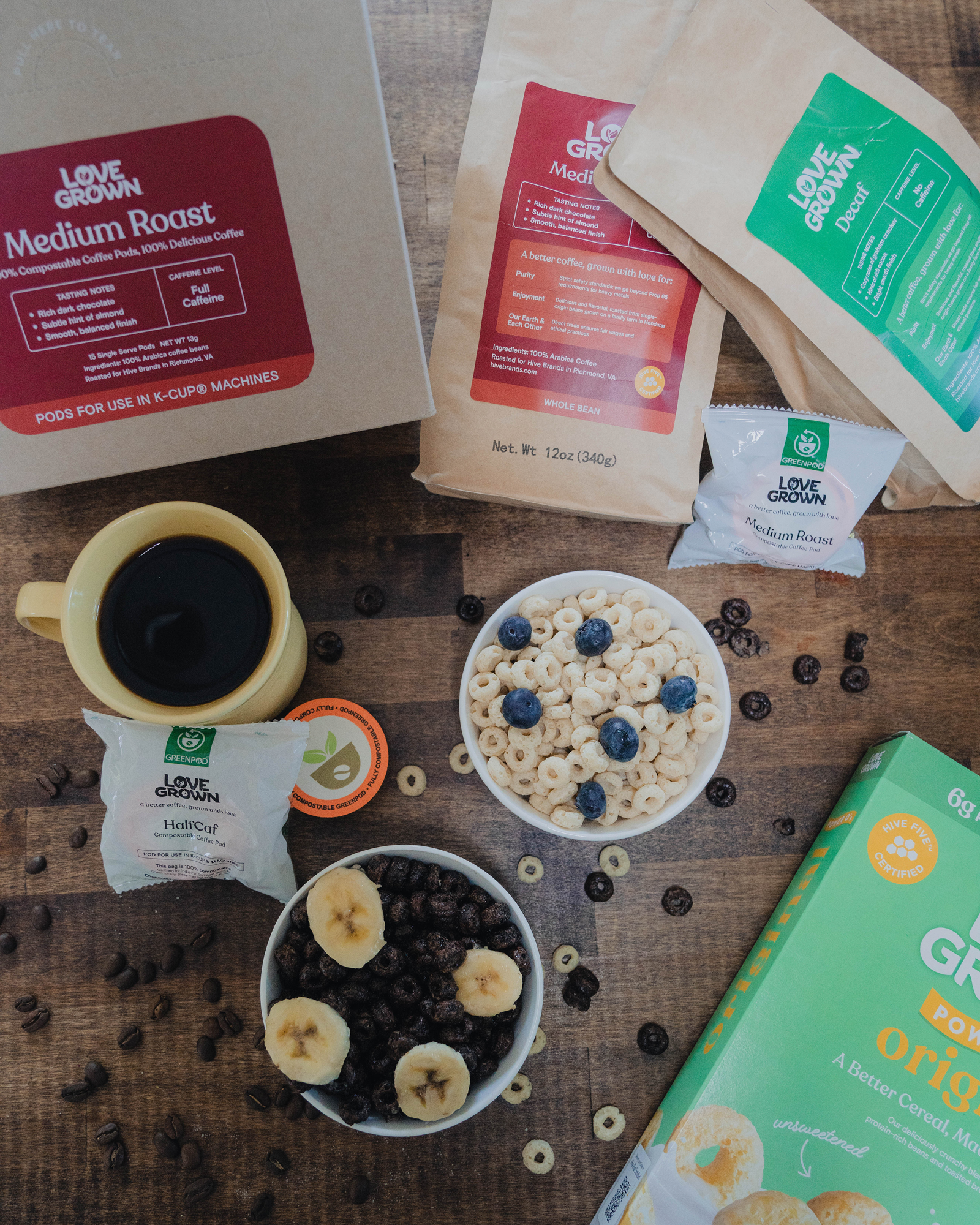 Cereal & Coffee Starter Pack – Love Grown, Inc